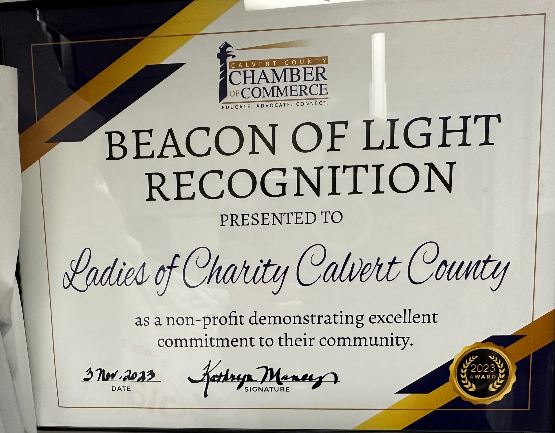 News and Events – Ladies Of Charity Calvert County